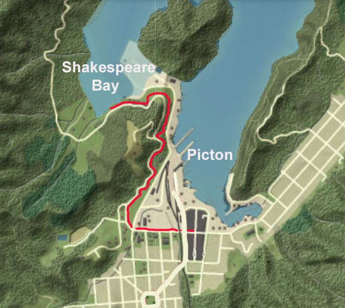 Shakespeare Bay to Picton / Waitohi